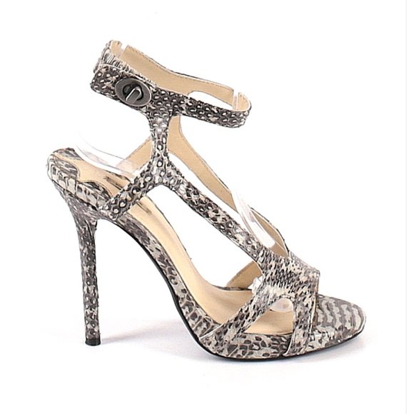 Leon Max | Shoes | Leon Max Genuine Snakeskin Leather Designer 5 Heels ...